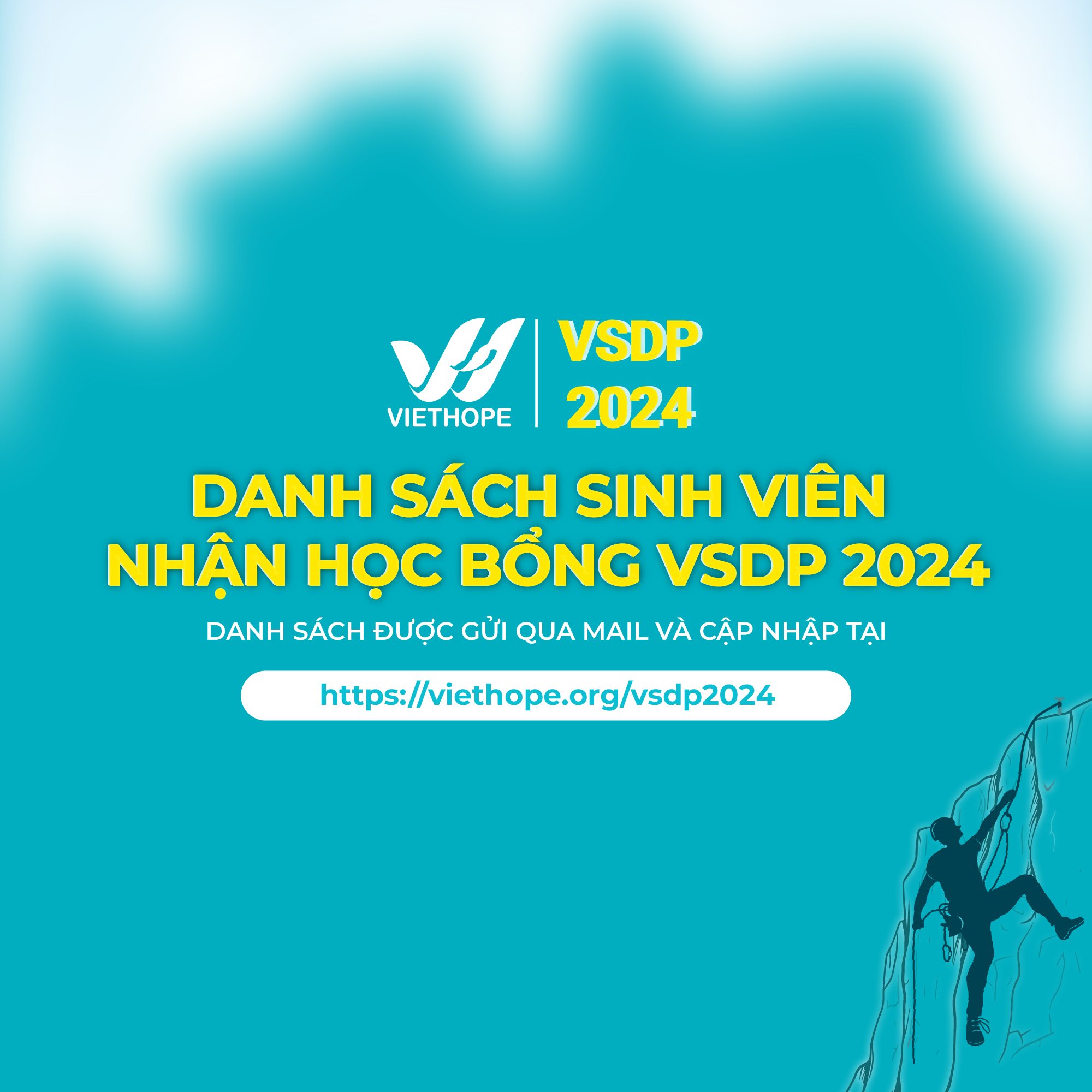 [VSDP 2024] VIETHOPE CÔNG BỐ DANH SÁCH HỌC BỔNG - CHÀO MỪNG F16 VỀ NHÀ!