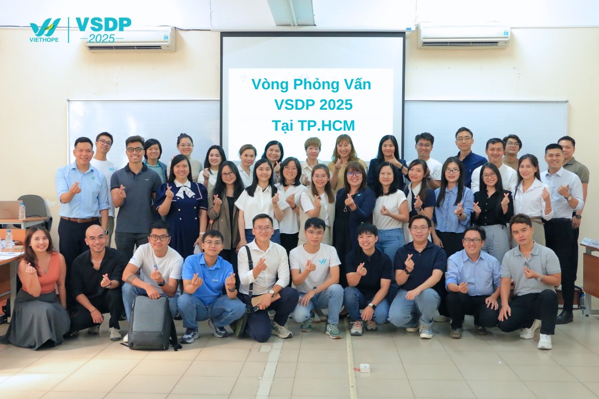 [VSDP 2025] CÙNG NHÌN LẠI VÒNG PHỎNG VẤN TẠI TP. HỒ CHÍ MINH